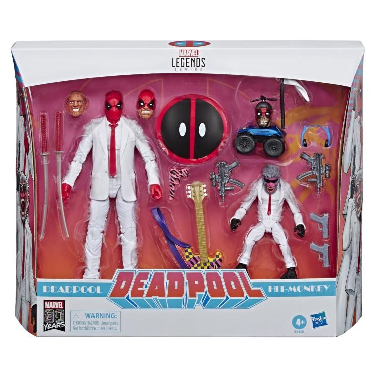 Marvel Legends 80th Anniversary Deadpool & Hit Monkey 2 Pack – Kapow Toys