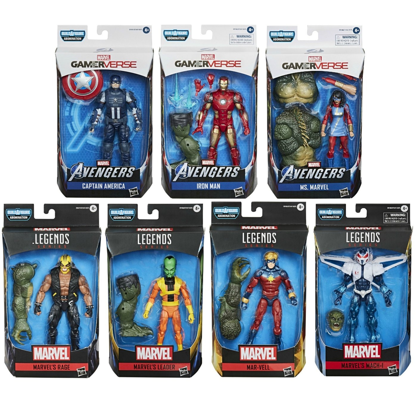 Marvel Legends Gamerverse Abomination BAF Set of 7 – Kapow Toys