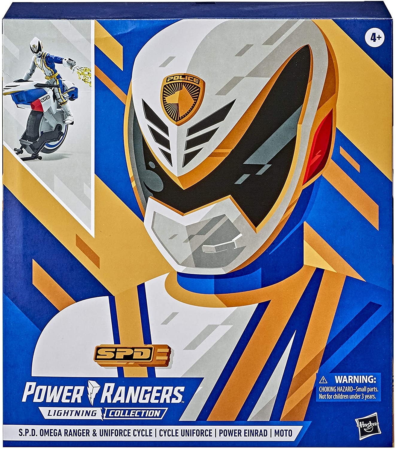 Power Rangers Lightning Collection S.P.D Omega Ranger and Uniforce ...