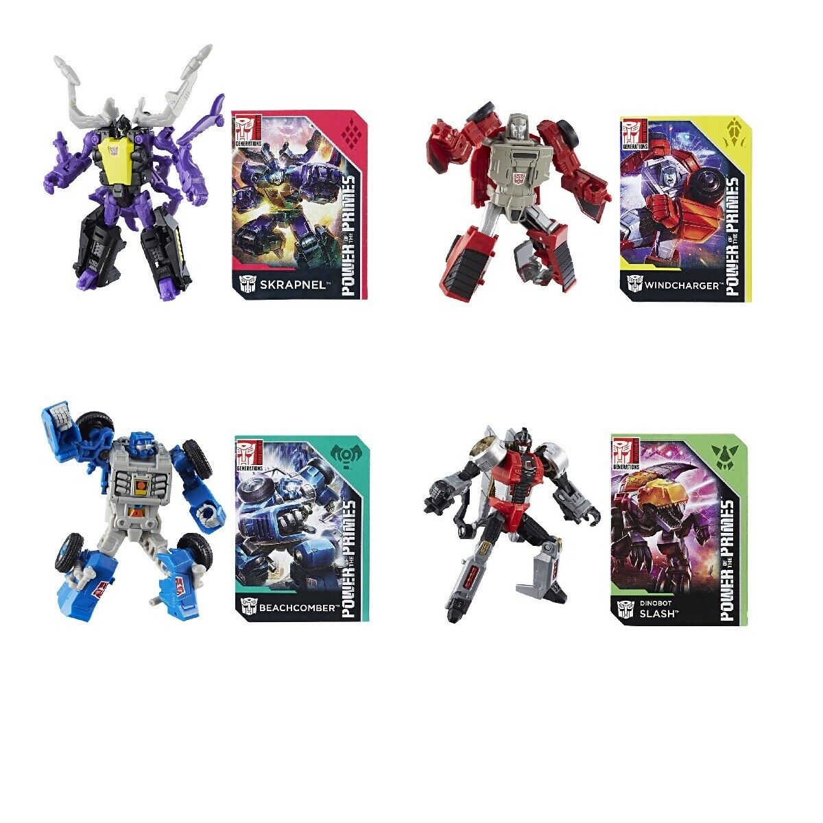 Transformers Power of the Primes Legends Set of 4 – Kapow Toys