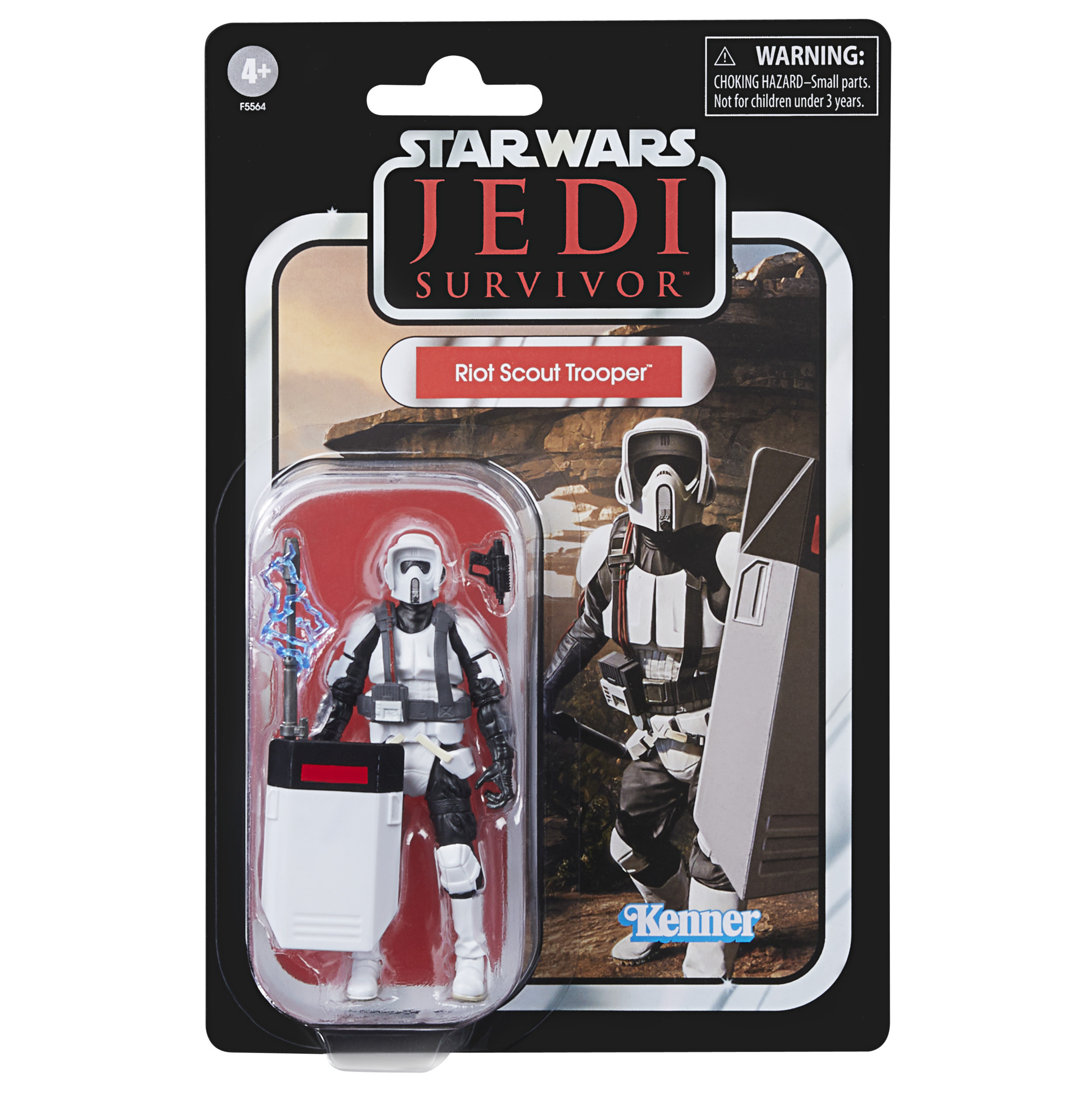Star Wars The Vintage Collection Riot Scout Trooper ( Jedi Survivor ...