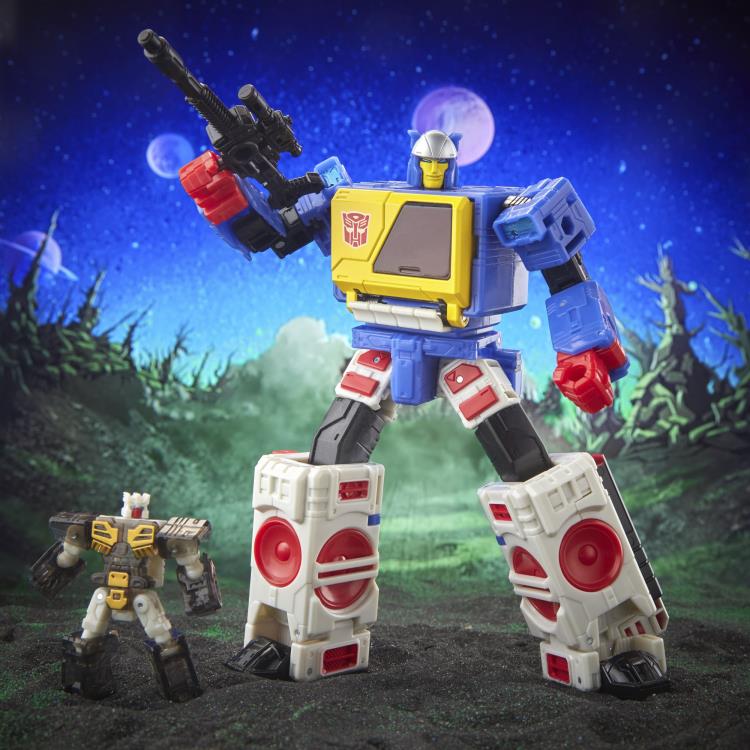 Transformers Legacy Evolution Voyager Twincast and Rewind – Kapow Toys