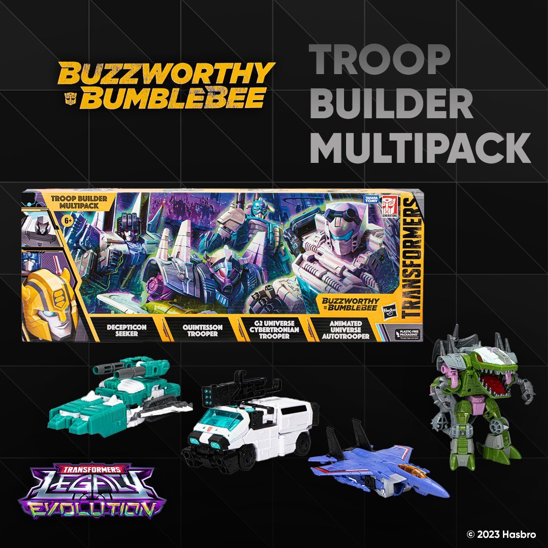 Transformers Buzzworthy Bumblebee Troop Builder Multipack – Kapow Toys