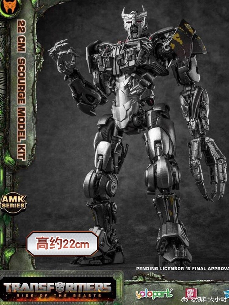 Yolopark Transformers Rise of the Beasts Scourge Advanced Model Kit ...