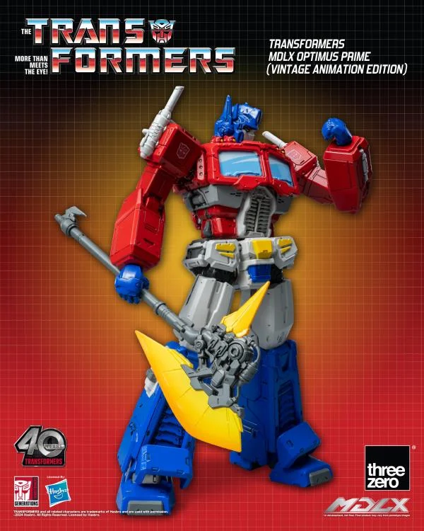 Threezero Transformers MDLX Optimus Prime ( Vintage Animation Version ...