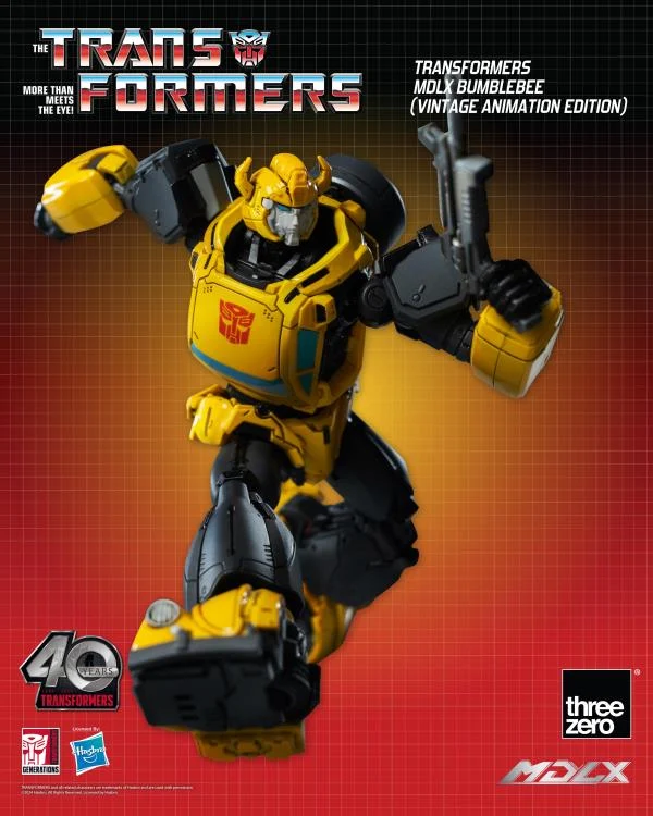 Threezero Transformers MDLX Bumblebee ( Vintage Animation Version ...