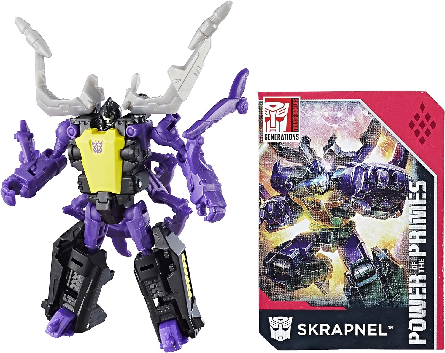 Transformers Power of the Primes Legends Skrapnel – Kapow Toys