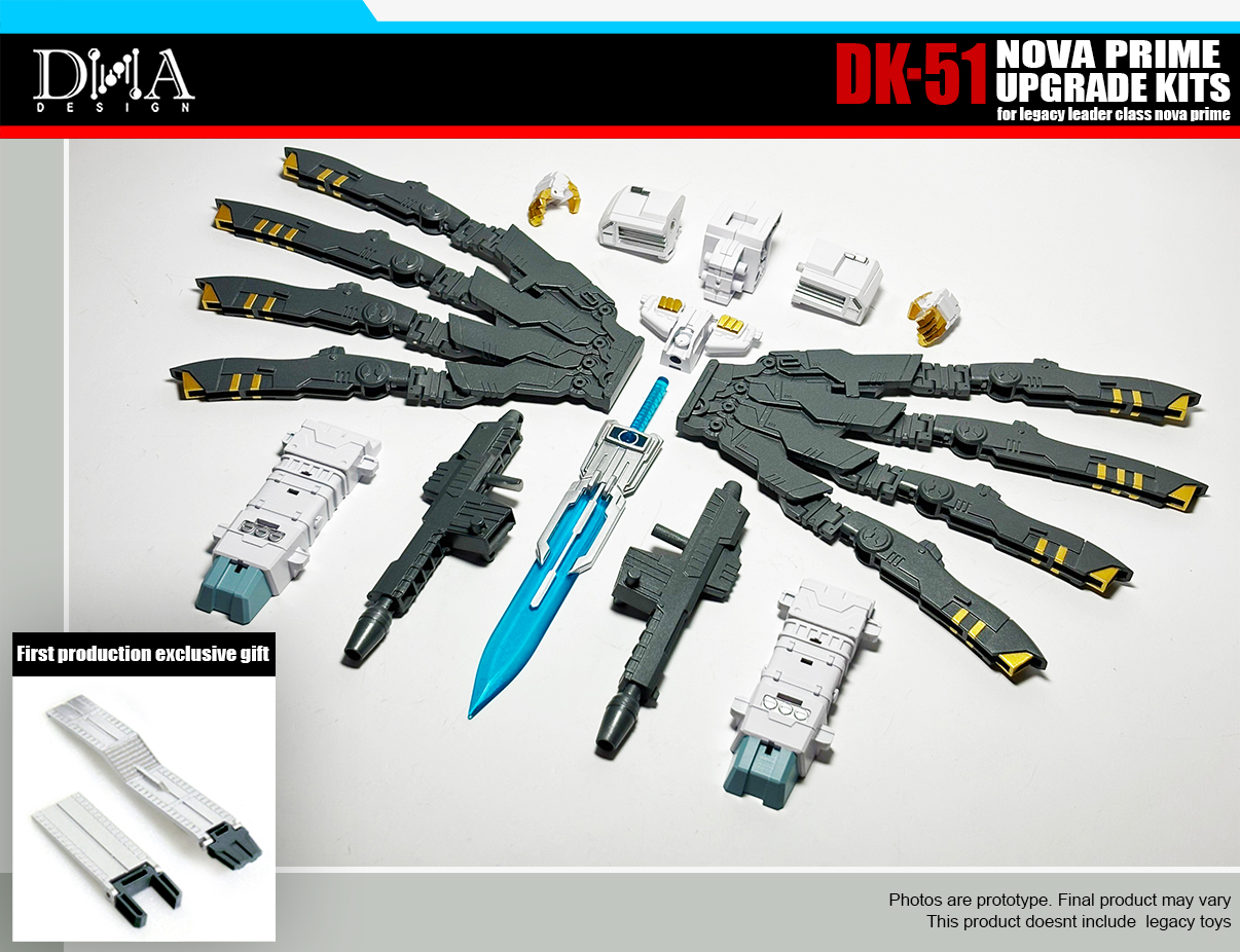 DNA Design DK-51 Nova Prime Upgrade Kit – Kapow Toys