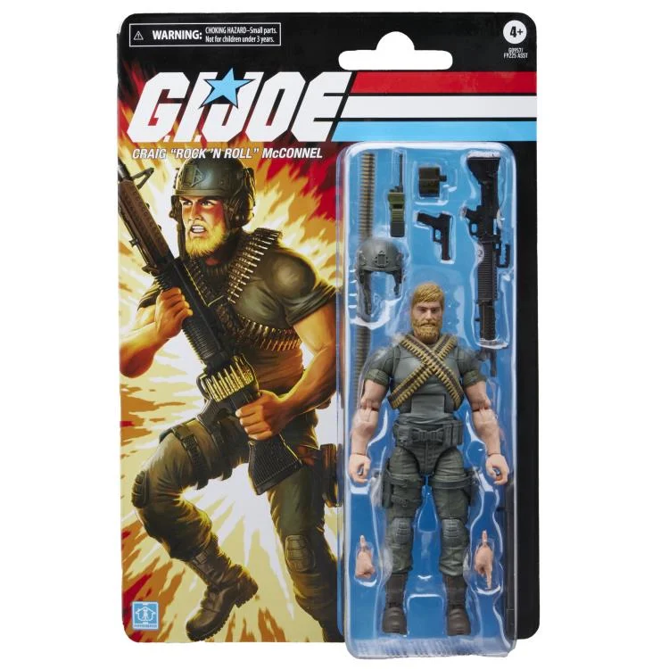 G.I.Joe Classified Retro Card Rock’n Roll – Kapow Toys