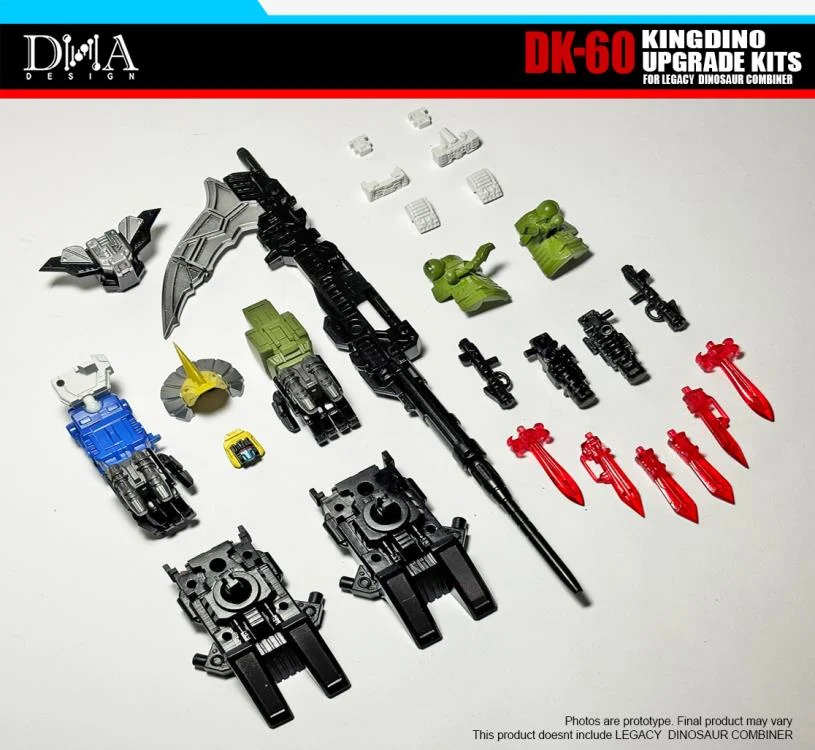 DNA Design DK-60 Dinoking Upgrade Kit – Kapow Toys