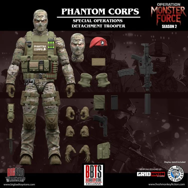 Operation: Monster Force Season 02 Phantom Corps Special Operations ...