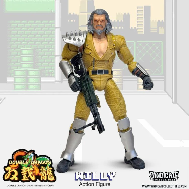 Syndicate Collectibles Double Dragon Deluxe Willy Action Figure – Kapow ...
