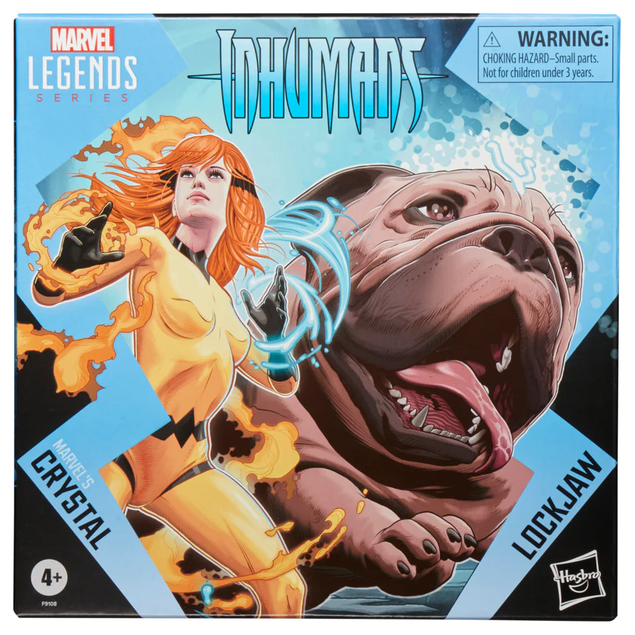 Marvel Legends Crystal and Lockjaw 2 Pack – Kapow Toys