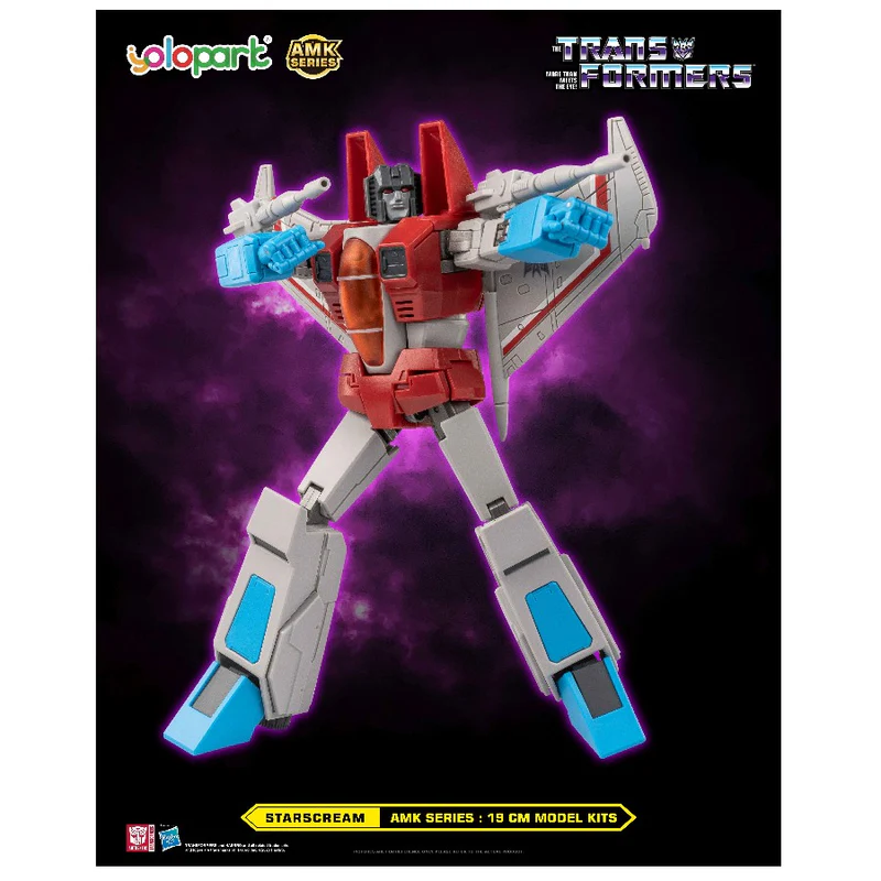 Yolopark Transformers G1 Starscream AMK Advanced Model Kit – Kapow Toys