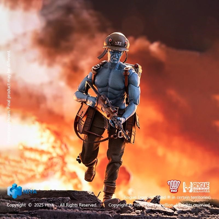 HIYA Toys Exquisite Super 2000AD Rogue Trooper 1/12 Action Figure ...