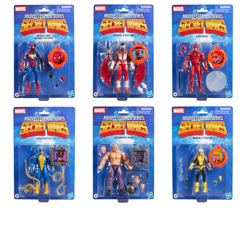 Marvel Legends Secret Wars Wave 2 Set of 6 – Kapow Toys