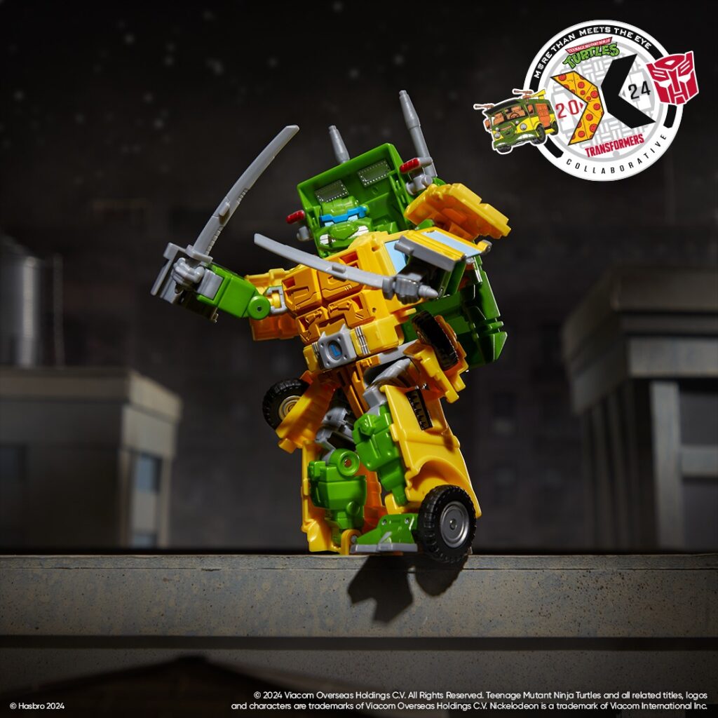 Transformers X Teenage Mutant Ninja Turtles Party Wagon Crossover ...
