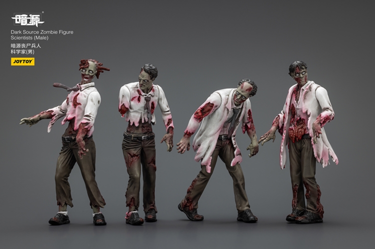 JoyToy Dark Source Zombie Figure Scientists – Kapow Toys